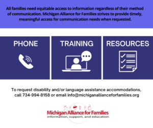 Language Access Plan - Michigan Alliance for Families